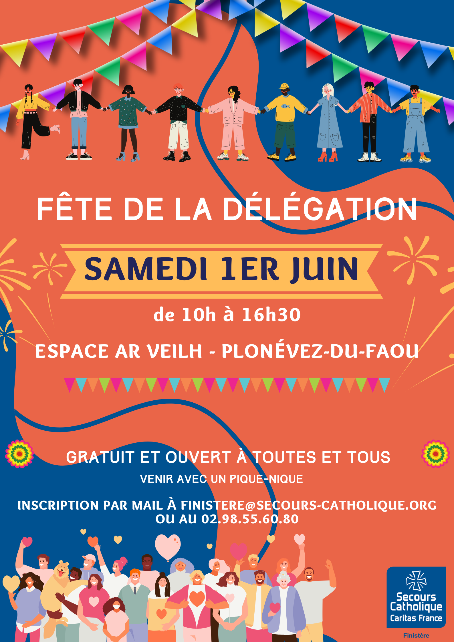 Fête de la délégation du Secours Catholique du Finistère, le 1er juin 2024 | Délégation du ...